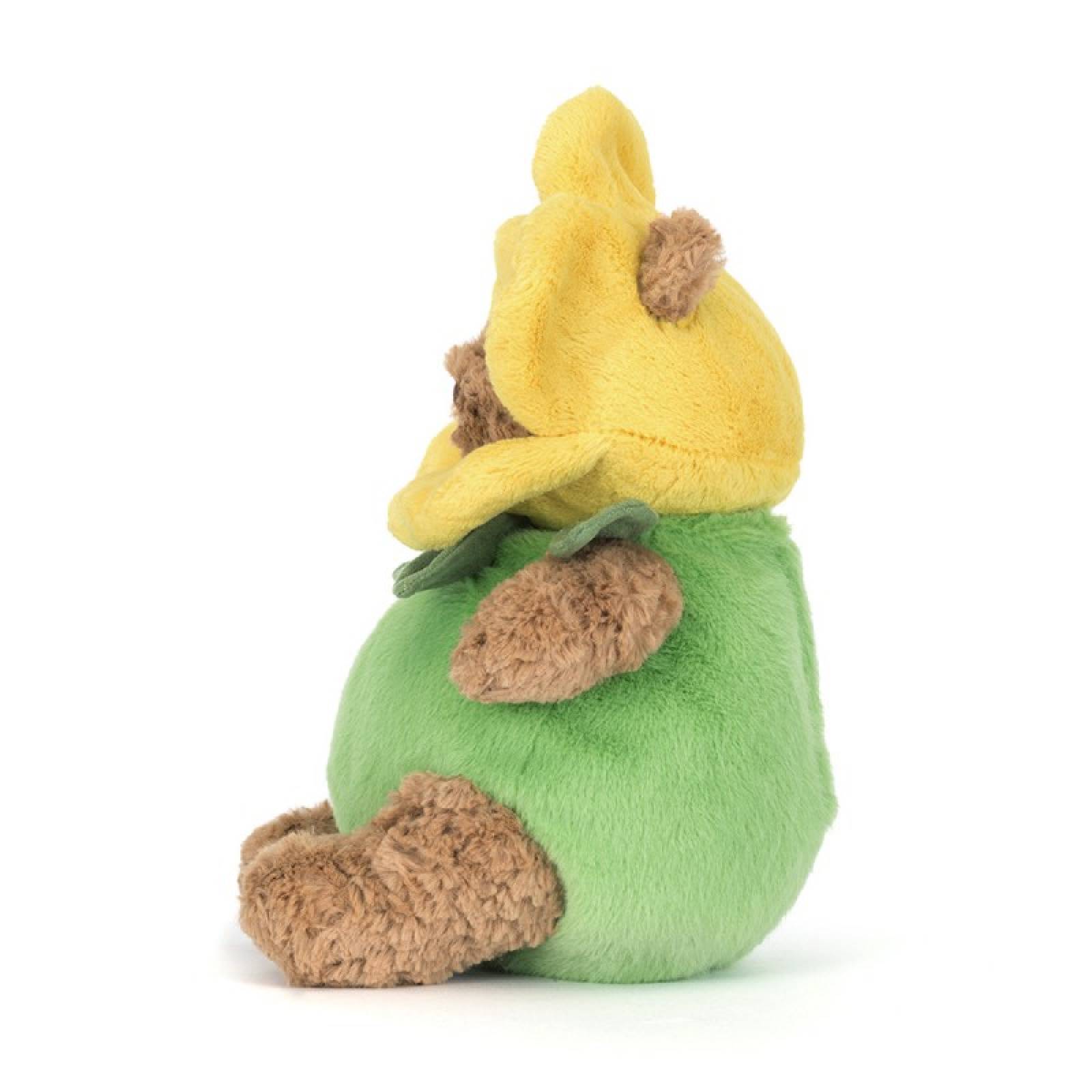 Bartholomew Bear Daffodil Outfit Soft Toy By Jellycat 0+