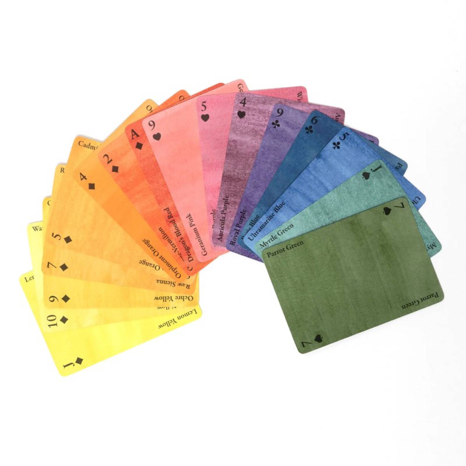 Nomenclature of Colours - Single Deck Of Playing Cards