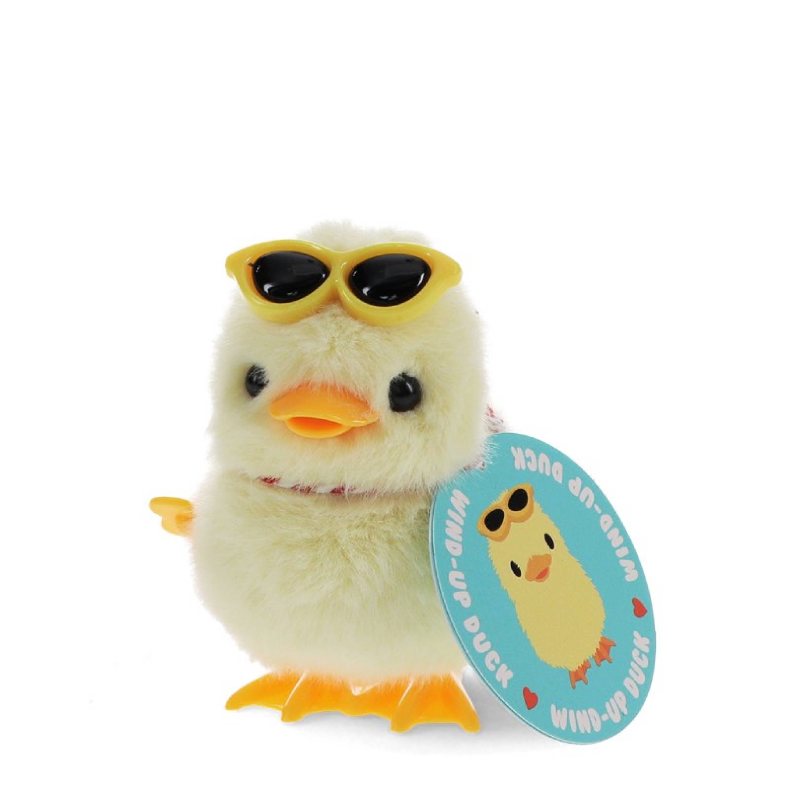 Wind Up Fluffy Duck Toy 3+