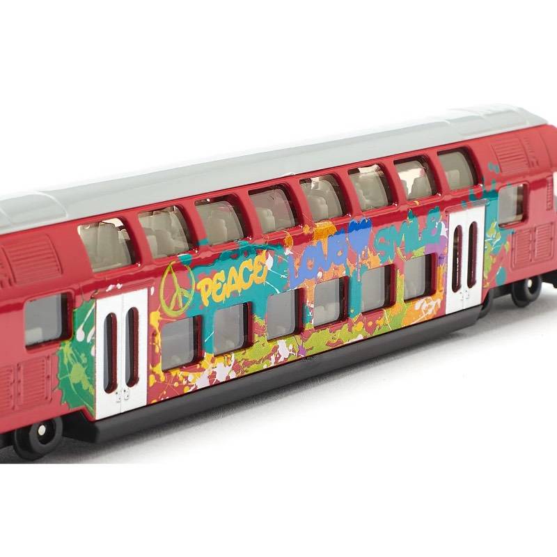 Double-Decker Train - Die-Cast Toy Vehicle 3+
