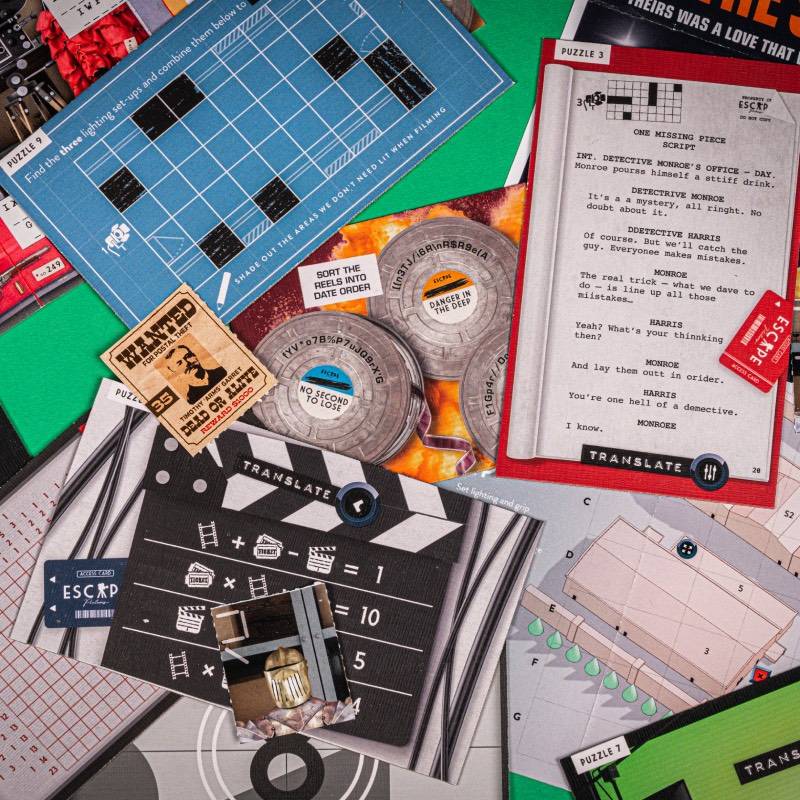 Escape From The Movie Studio - Escape Game 12+